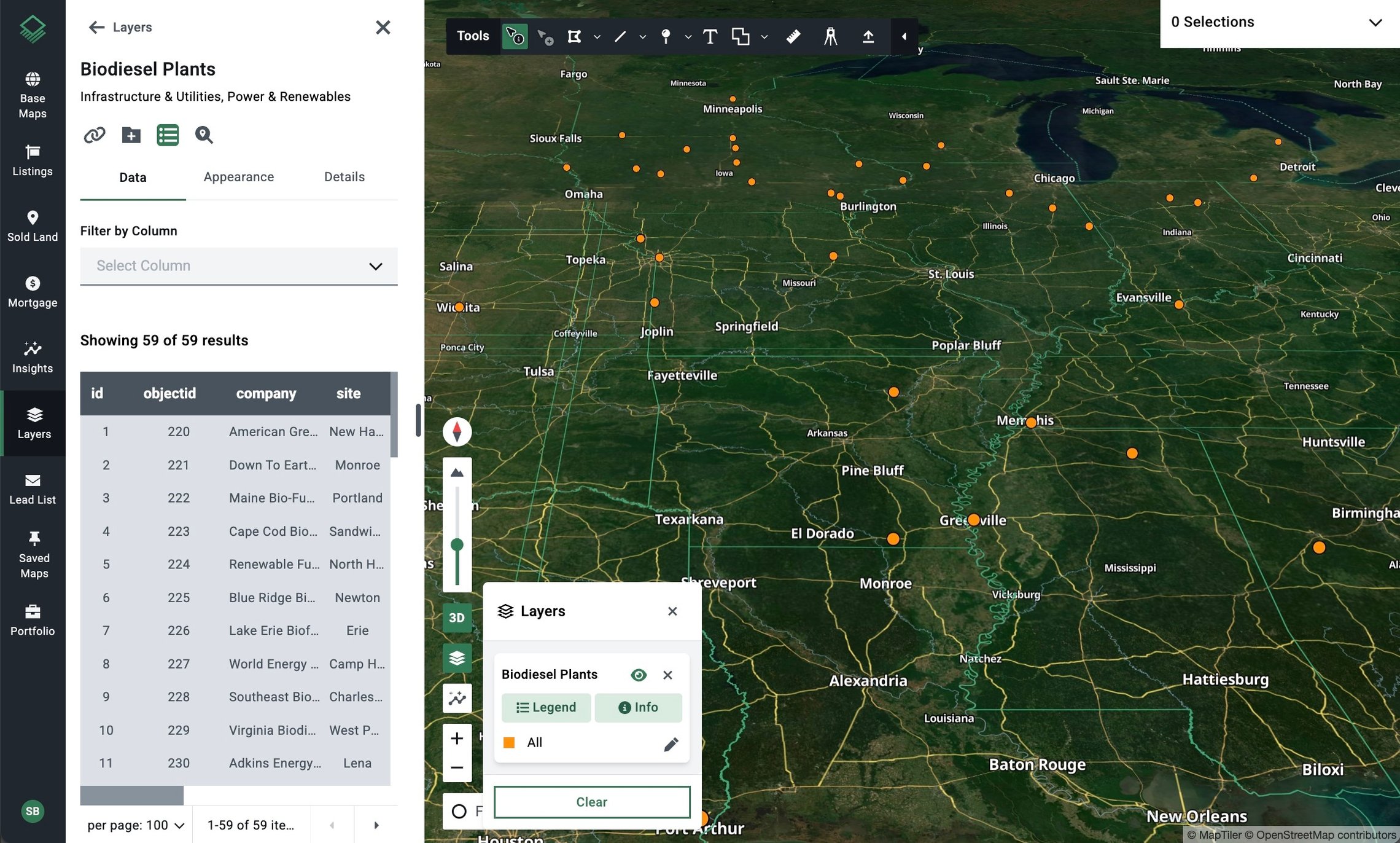 Map Highlight: U.S. Biodiesel Plants Map