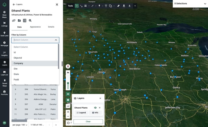 Map Highlight: U.S. Ethanol Plants Map