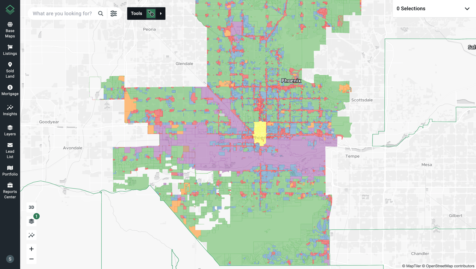 Map Highlight: City of Phoenix, AZ Zoning Map
