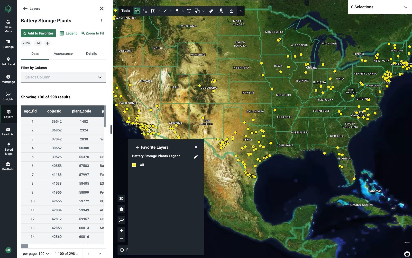 Map Highlight: U.S. Battery Storage Plants Map